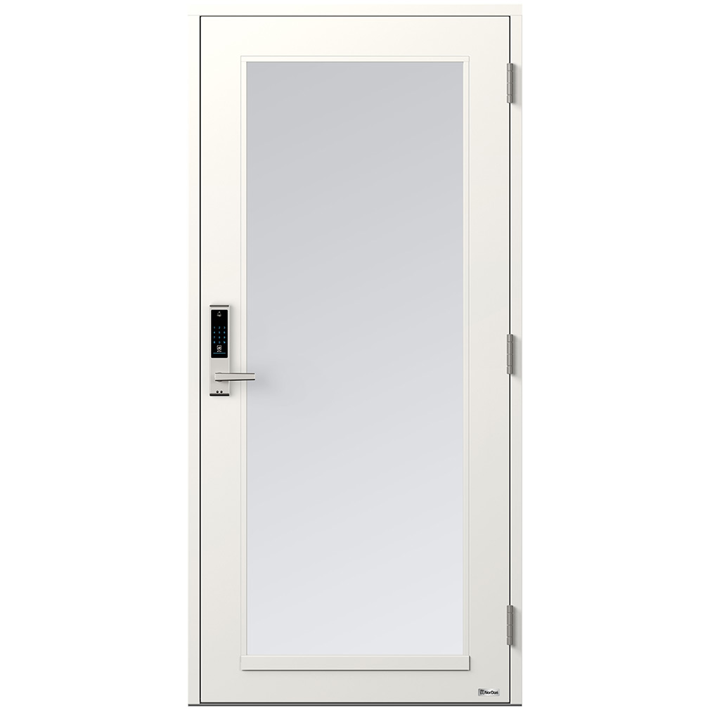 Ytterdør NorDan Utsikten 930G BxH: 90x210 Høyre,Hvit NCS S-0502-Y - 55772825_ID