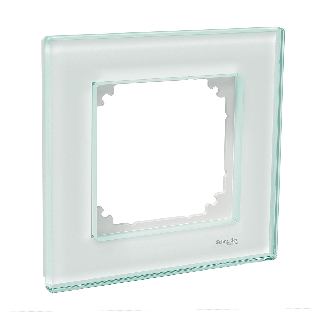 Ramme Schneider Electric Exxact Solid Hvit 1-rom - WDE004001