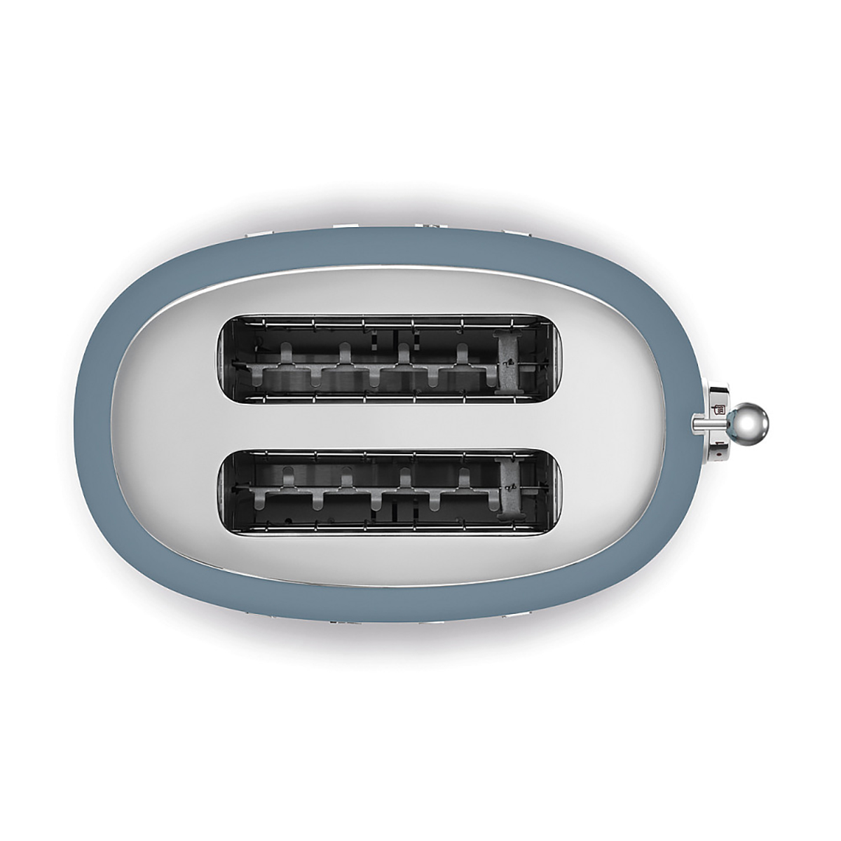 Brødrister Smeg TSF01SBMEU Storm Blå Kompakt Design