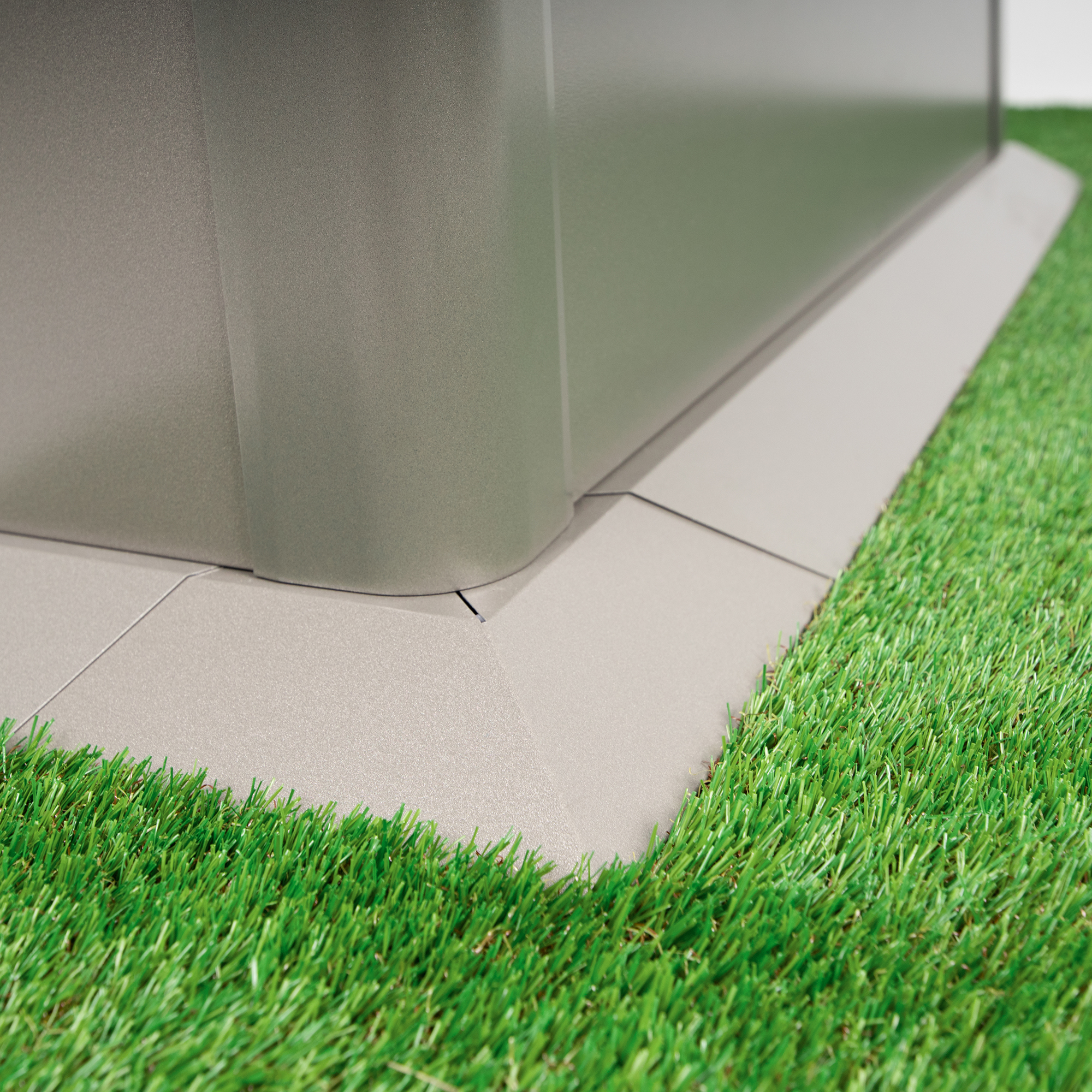 Pyntekant Biohort til Blomsterkasse L150 Kvartsgrå Metallic - B180930