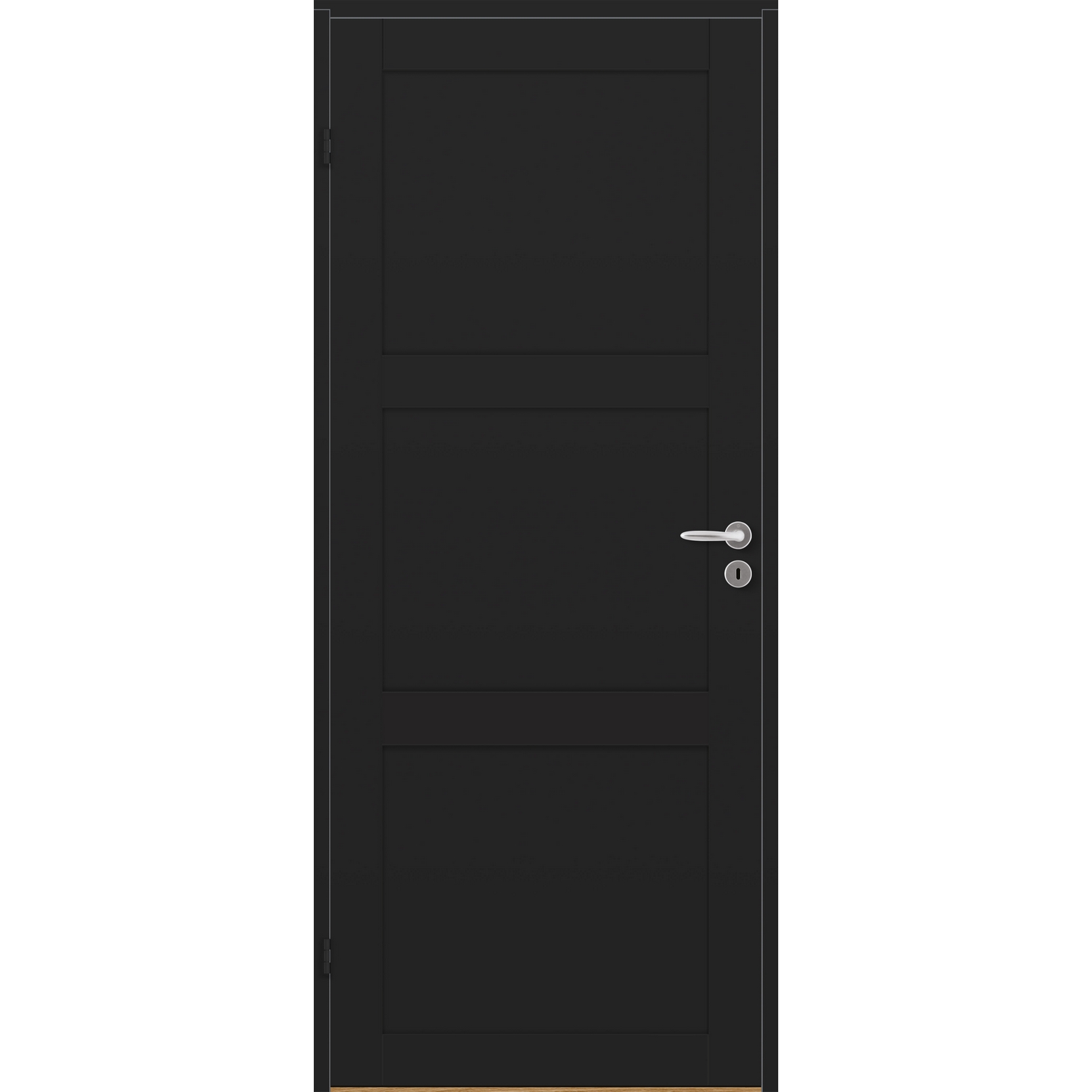 Innerdør Bygg1 Base 3 BxH: 100x210 (dørbladmål: 92,5x204), NCS S-8500-N ...