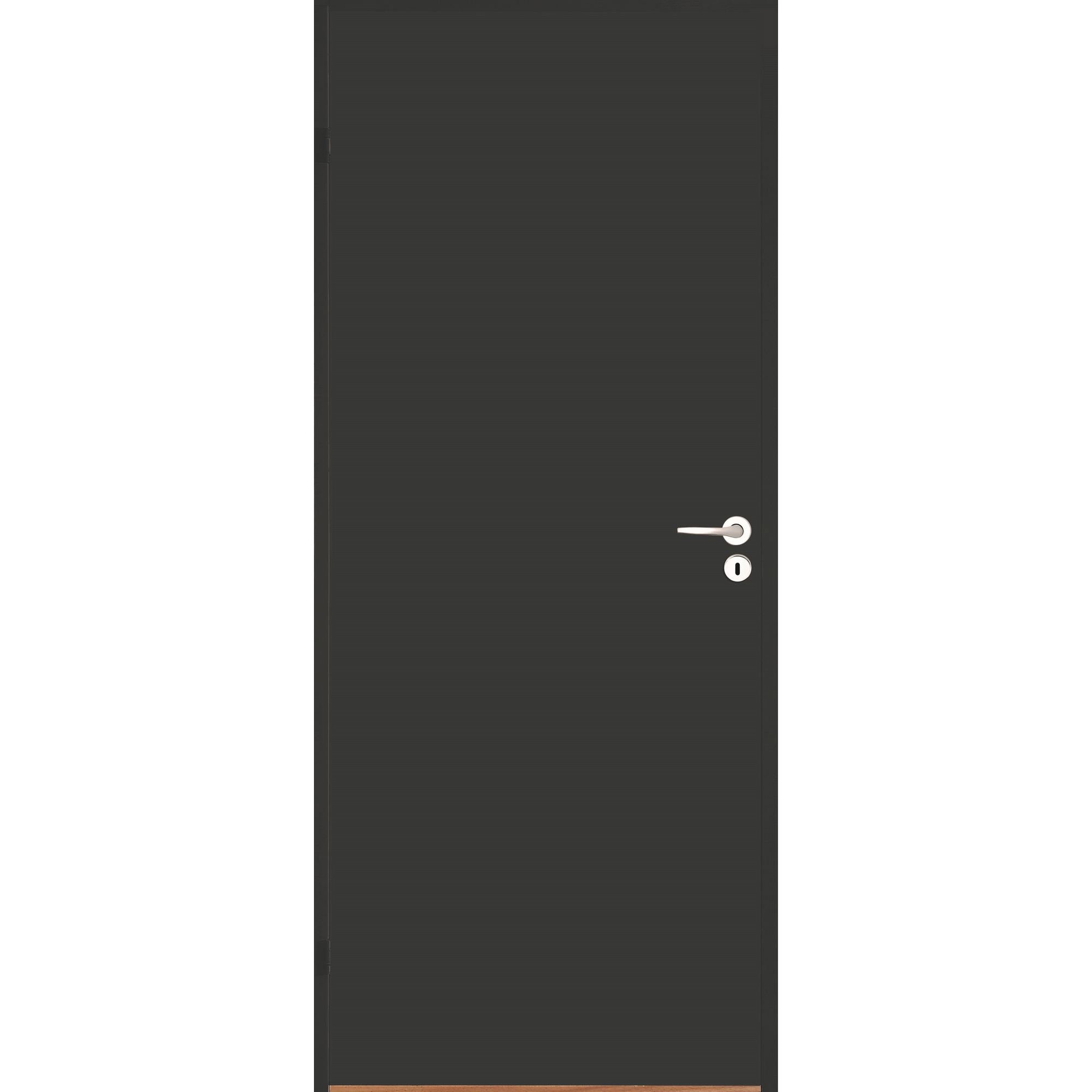 Innerdør Scanflex Bris Slett BxH: 80x190 (dørbladmål: 72,6x184), Dempet ...