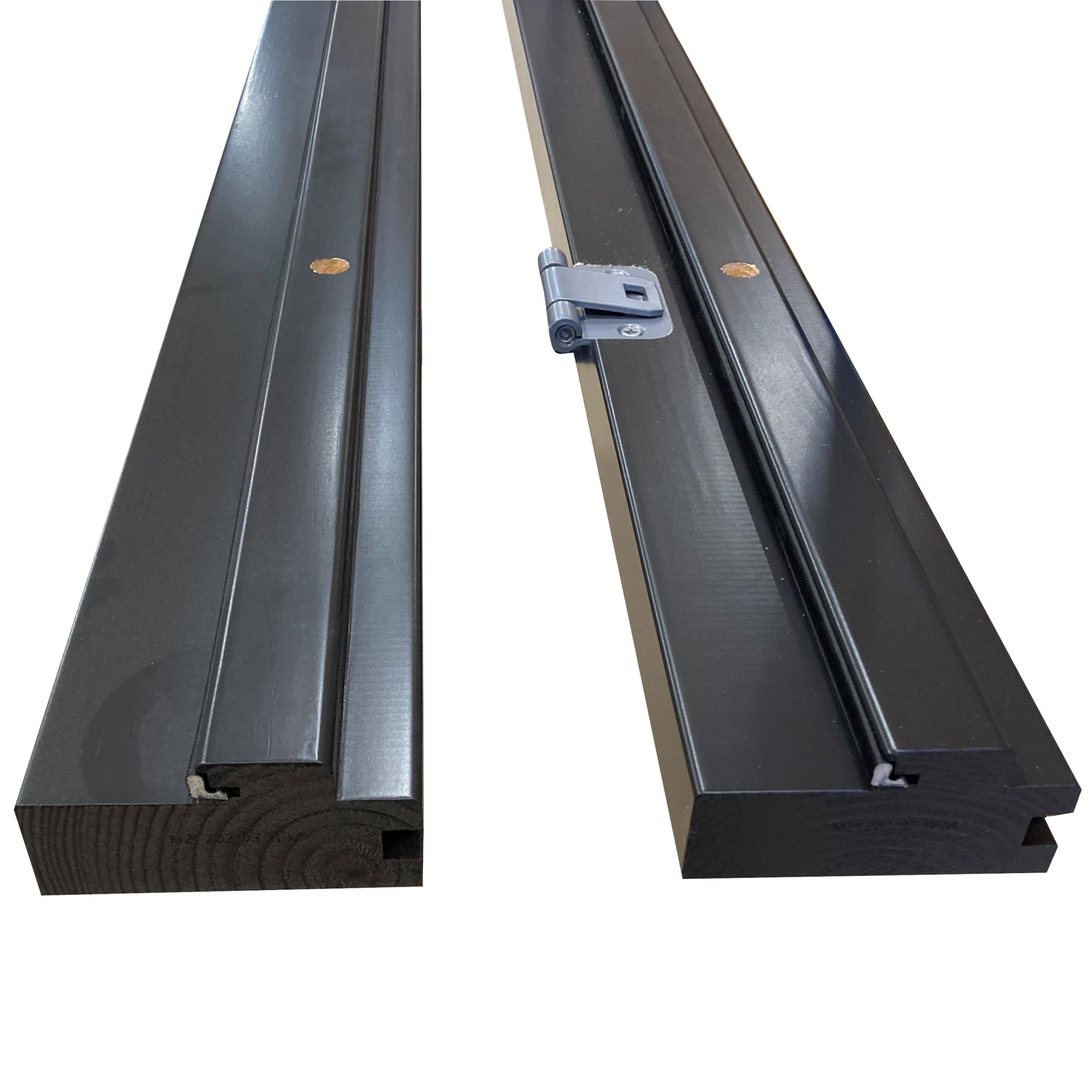 Karmsett Scanflex Dempet Sort med Dempelist Dempet Sort, S8500-N, BxH ...