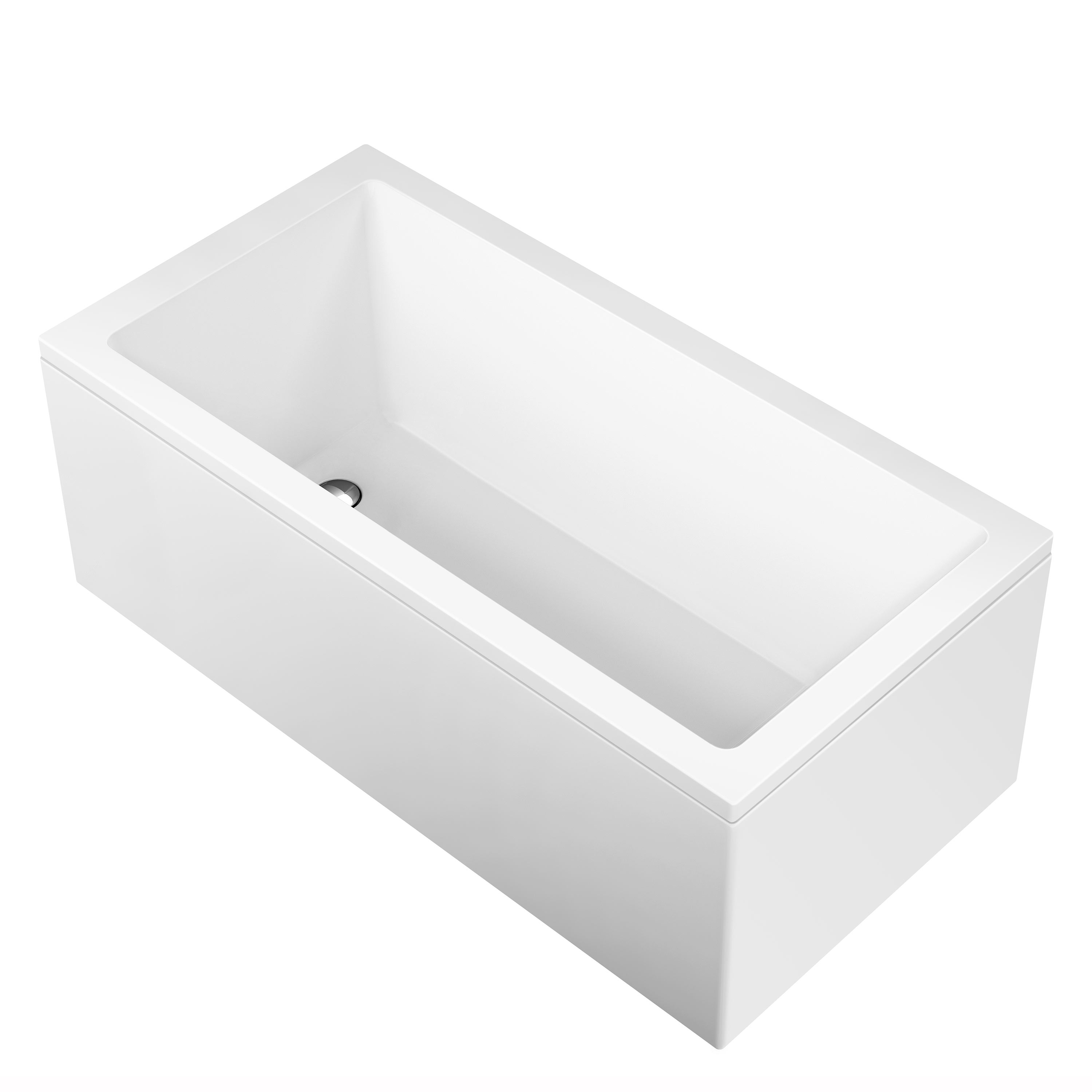 Badekar 160 cm på Tilbud | Billig Baderom | Bygghjemme.no