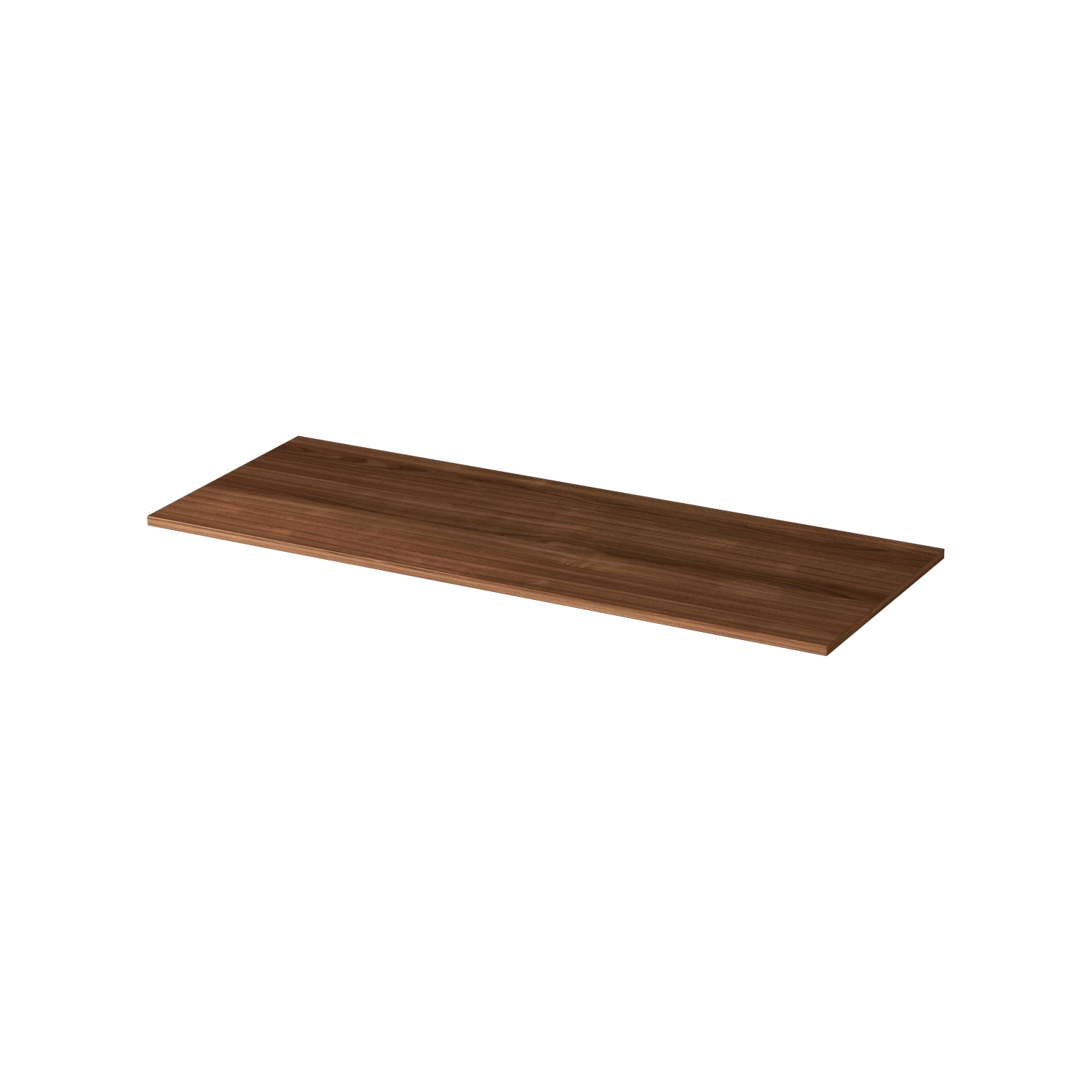 Benkeplate FOSSBAD Valnøtt, B: 1210 mm - 55866