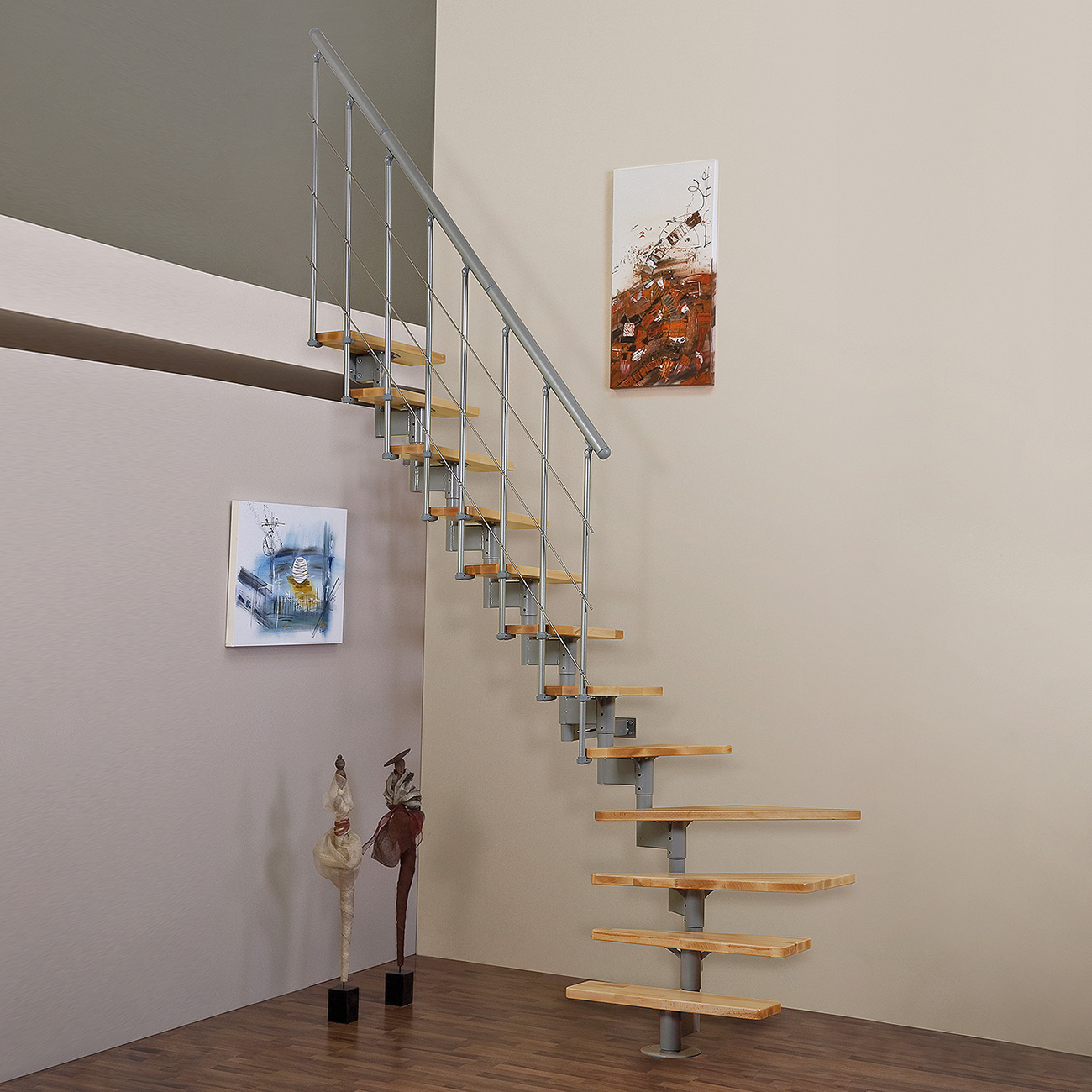 L-trapp på Tilbud - Billige Trapper | Bygghjemme.no