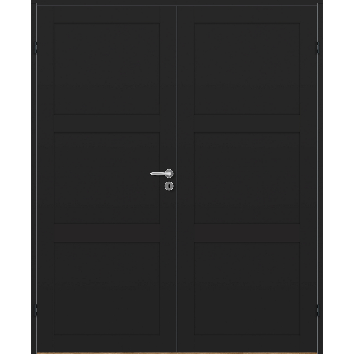 Tofløyet Dør Bygg1 Base 3 BxH: 173x200 (dørbladmål: 82,5+82,5x194), NCS ...