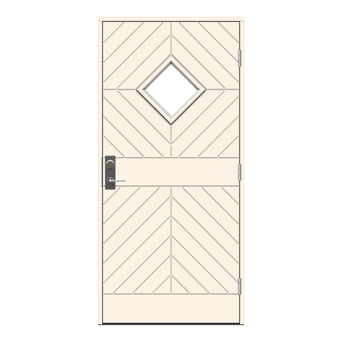 Ytterdør Swedoor Advance-Line Classic Albinoni BxH: 100x210 cm. Venstre ...