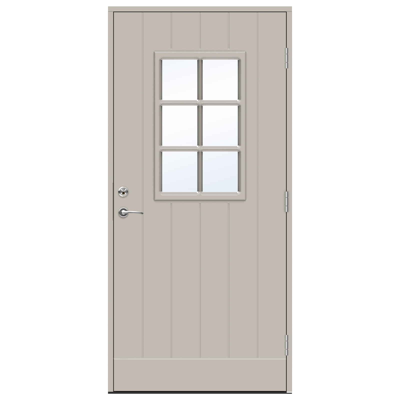 Ytterdør Swedoor Advance-Line Classic Bizet 90x210 Venstre NCS-S-3502-Y ...