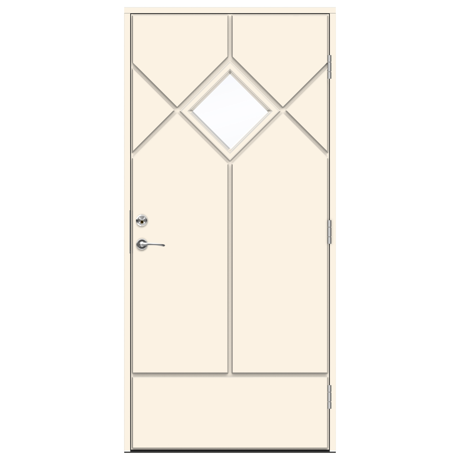 Ytterdør Swedoor Advance-Line Classic Schumann BxH: 100x200 cm. Høyre ...