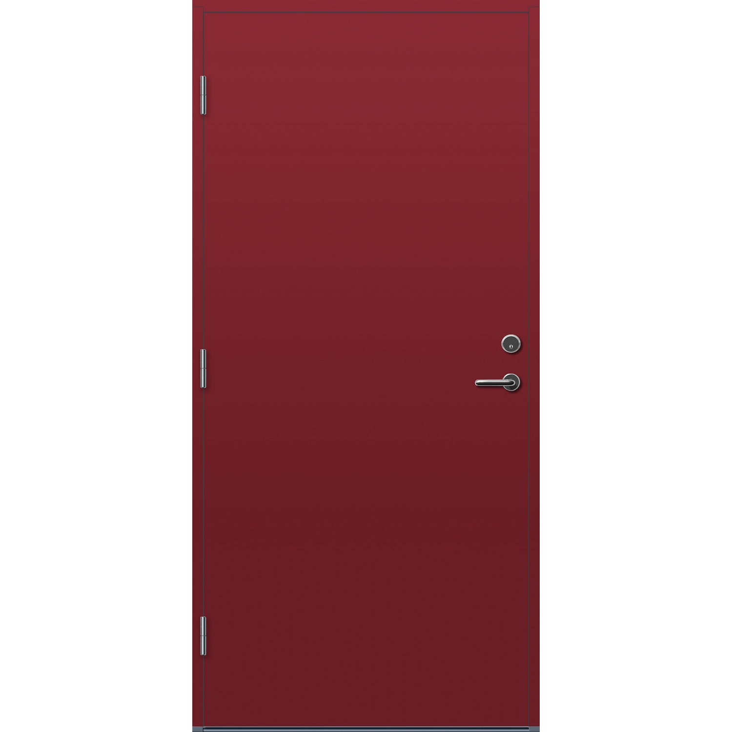 Innerdør Bygg1 Uklassifisert Kompakt BxH: 100 x 210 Venstre, NCS S-4050 ...