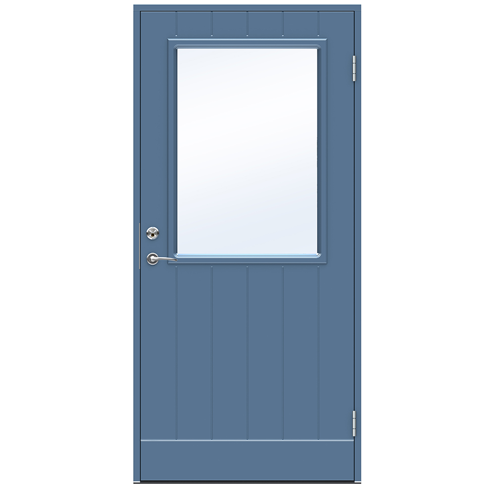 Ytterdør Swedoor Brahms BxH: 90x200 Høyre NCS-S-5020-R90B - 42509486 ...