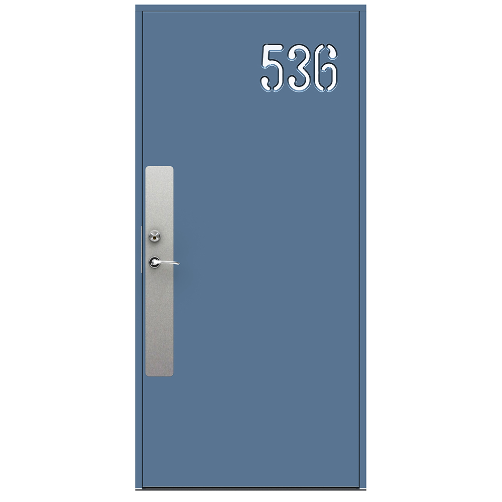 Ytterdør Swedoor Cifro BxH: 90x210 cm, Venstre NCS-S-5020-R90B ...