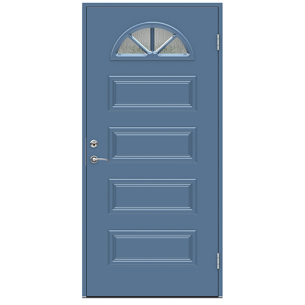 Ytterdør Swedoor Händel BxH: 90x200 Høyre NCS-S-5020-R90B - 42510440 ...