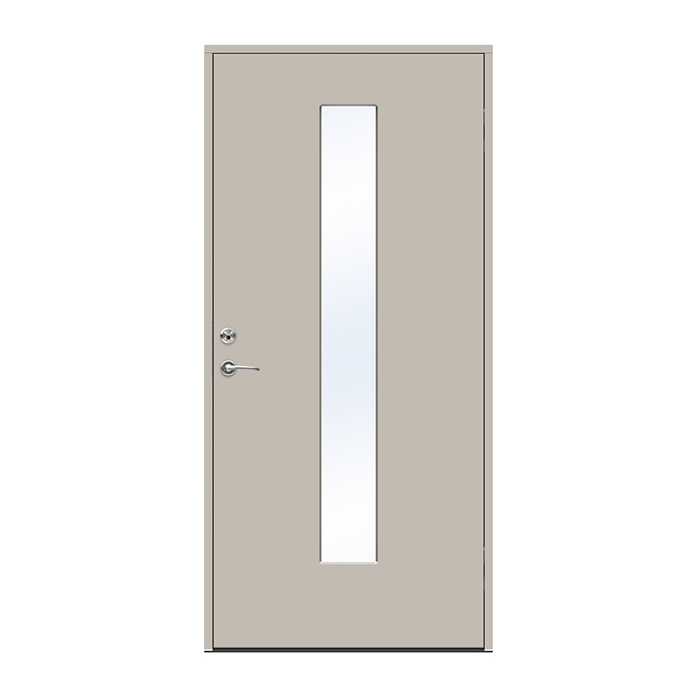 Ytterdør Swedoor Tower NCS-S3502-Y (Lysegrå) 10x21 Høyre - 53598160_S3502-Y